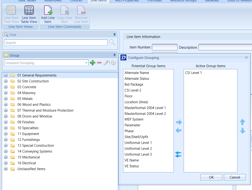 Mapped Wbs Properties In Tree View Not Showing In Table View How To Get Them Back